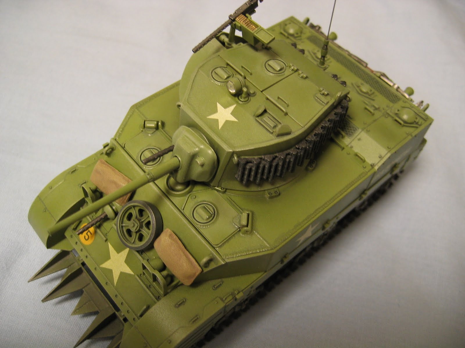 AFV models Showcase: TAMIYA 1/35 M5 Stuart Light Tank
