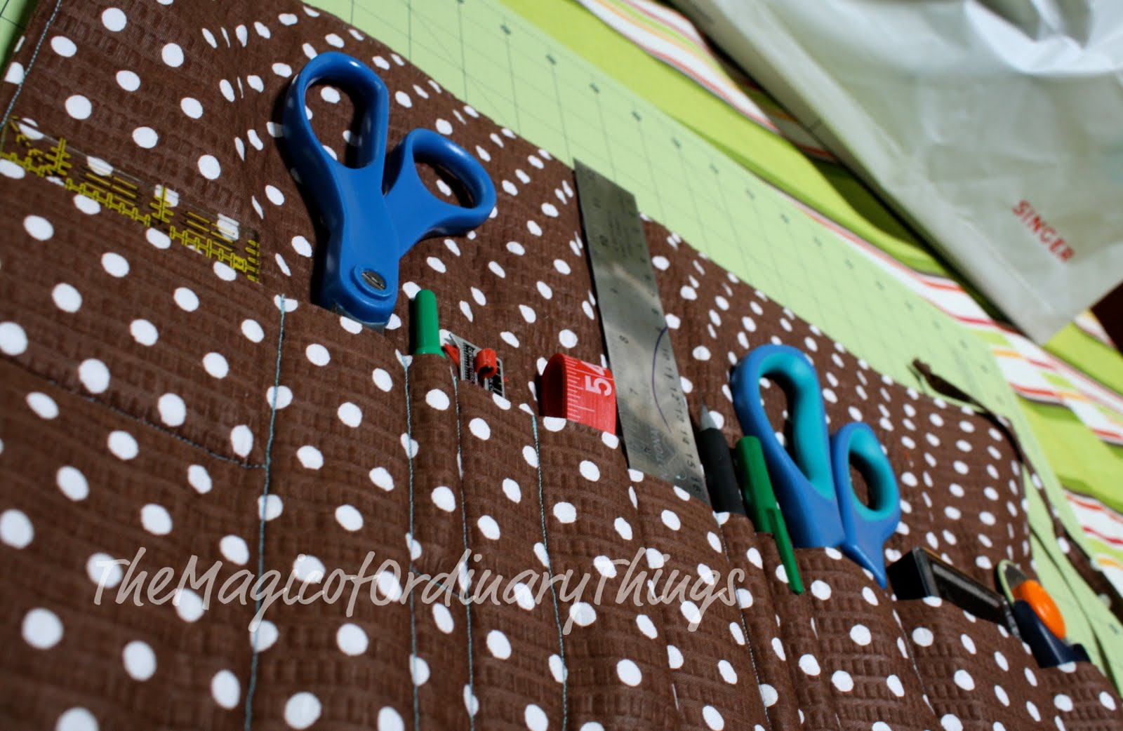 The Magic of Ordinary Things: SEWING TOOL CADDY