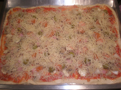 A SABOR DE HOGAR: MASA PAN PARA PIZZA