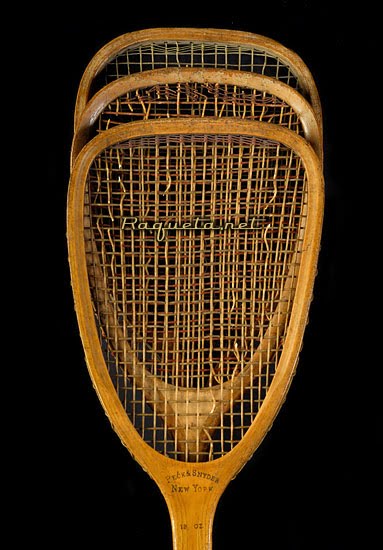 procoleccionismo: Una colección de raquetas de tenis