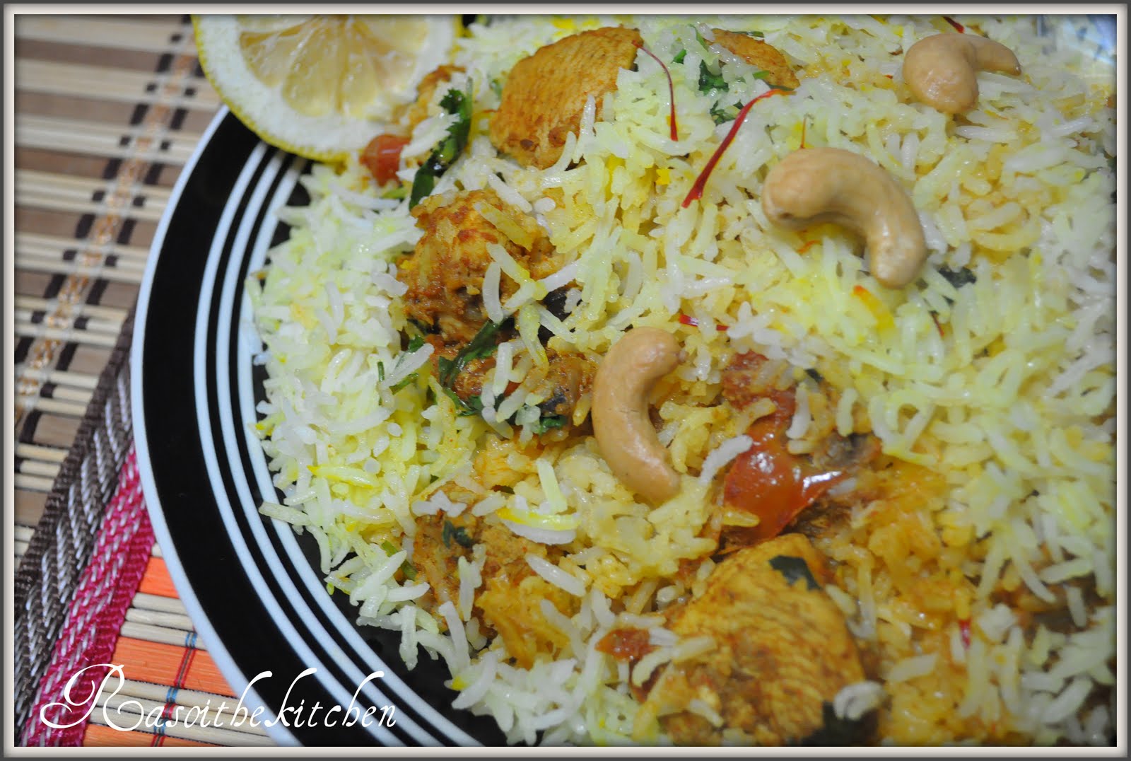 Rasoi: Kuwaiti Chicken Biriyani