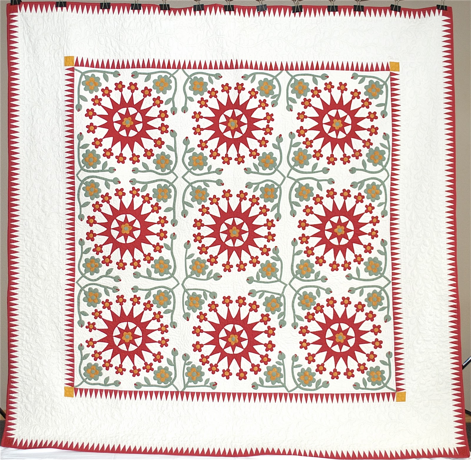 Oregon Quilt Project: Red and Green Quilts