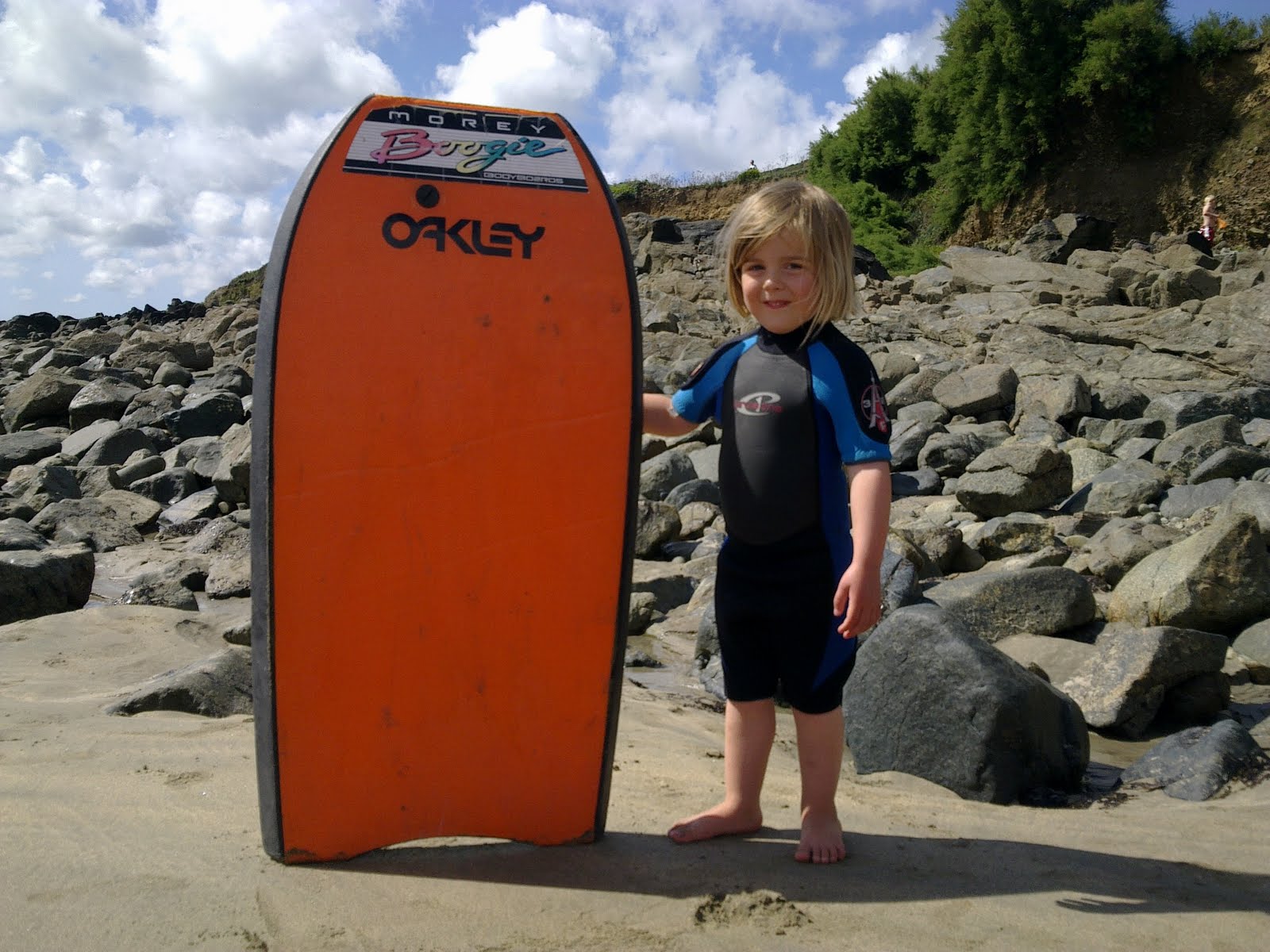 vintage surfboard collector UK: first surf