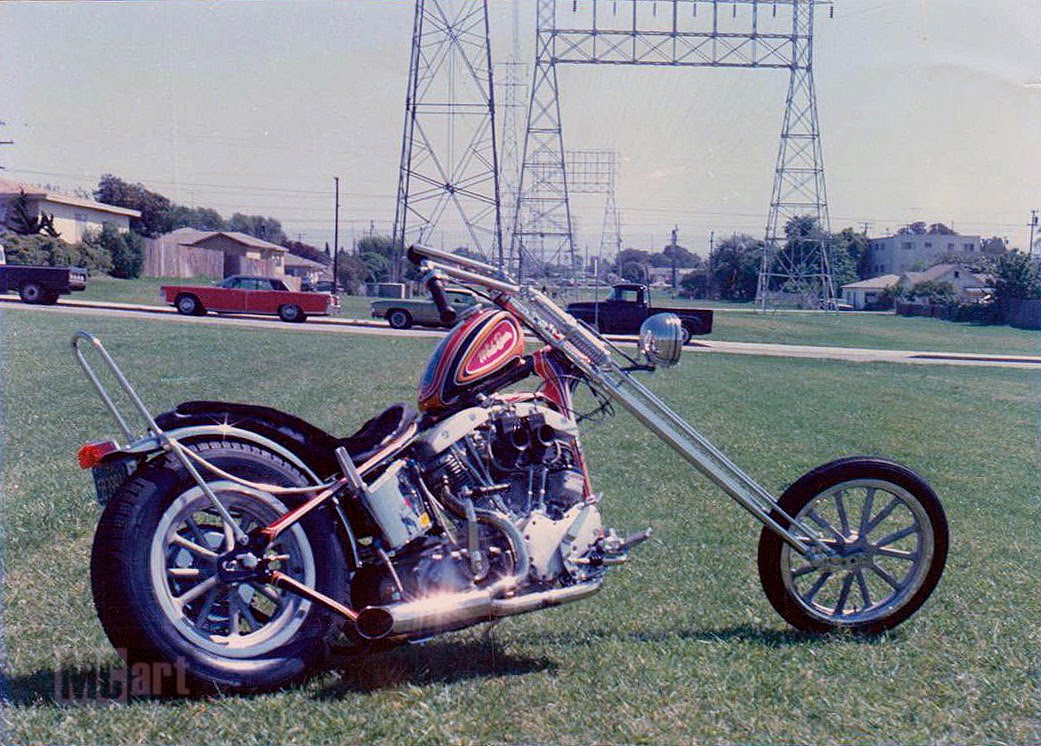 MC Art/Motorcycle Art: This Month's Header, Wowed by Joe Hurst's White Bear