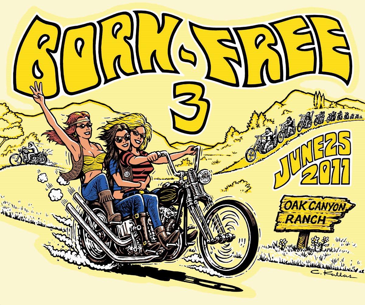 MC Art/Motorcycle Art: Born-Free 3 Art