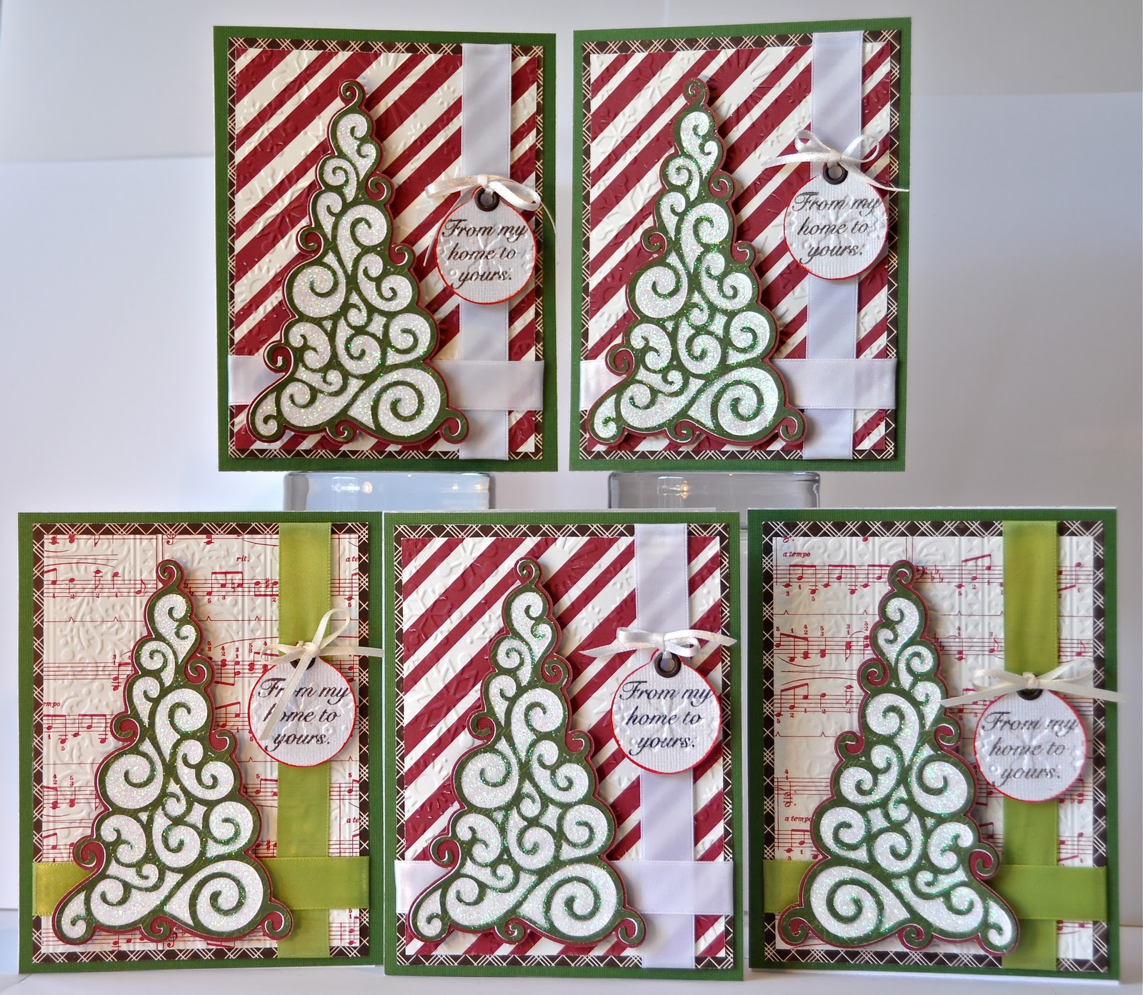 Court's Crafts: Cuttin' Up Saturday Christmas Multiples!