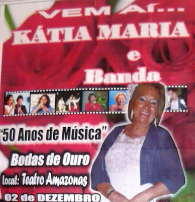 BLOGDOROCHA: KÁTIA MARIA - 50 ANOS DE MÚSICA