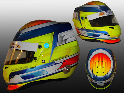 Jacques Morlet: Casque Denis Dupont (Karting)