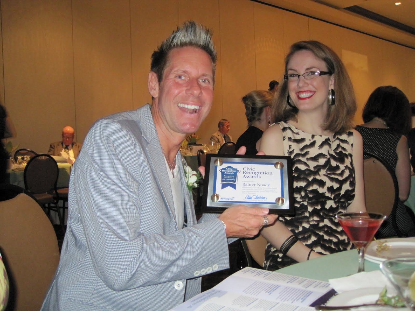 Rainer & Trevor - Team Wedding: Rainer Noack - Arts Person of the Year