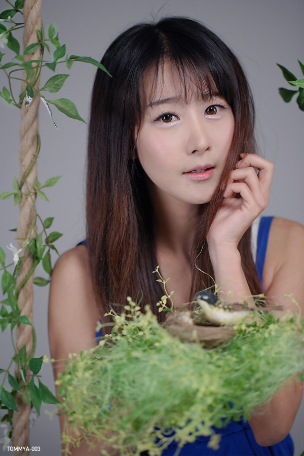 TOP BANGKOK: Korean Popular Model, Park Hyun Sun (박현선) with Lovely Blue ...