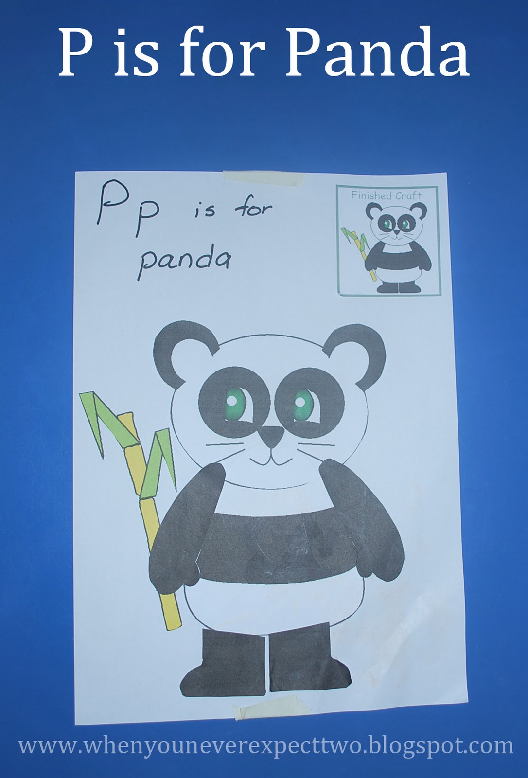 When You Never Expect Two: P is for Panda