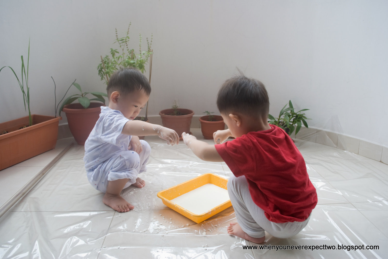 When You Never Expect Two: Sensory Play - Goop