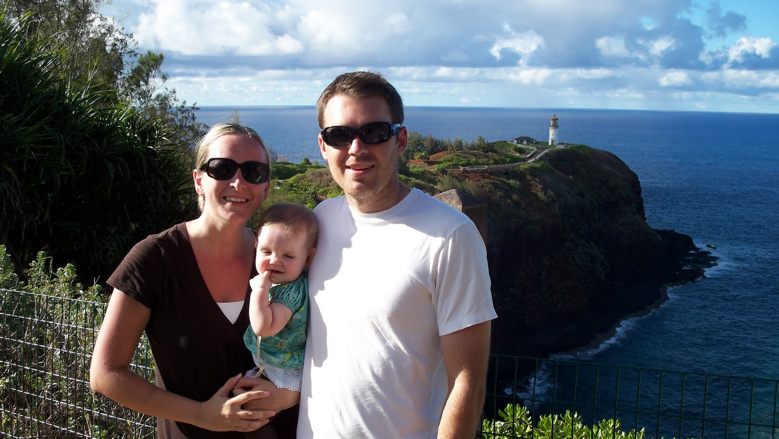Clint, Becca and Sophia Bergstrom: Hawaii
