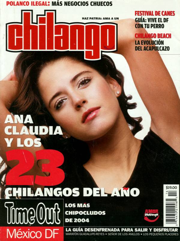 Ana Claudia Talancón Chilango Diciembre 2004