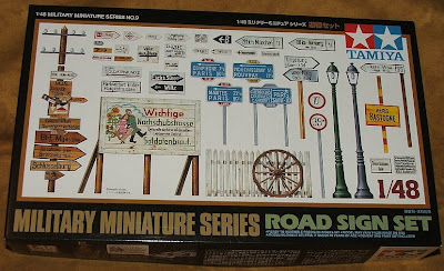 Charger3604bbl- Projects, Games and Other Stuff: Tamiya 1:48 Road Sign ...