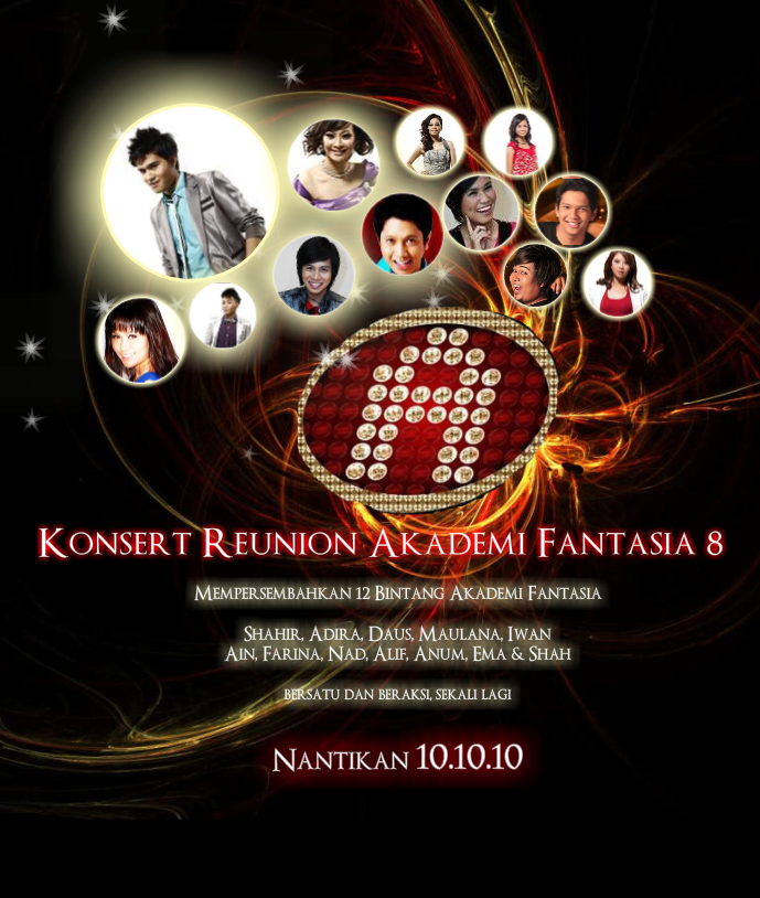 Konsert Reunion AF8 | Shahir&KPS