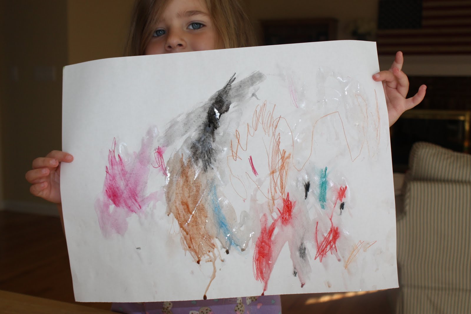 Superheroes and Princesses: Ice Painting