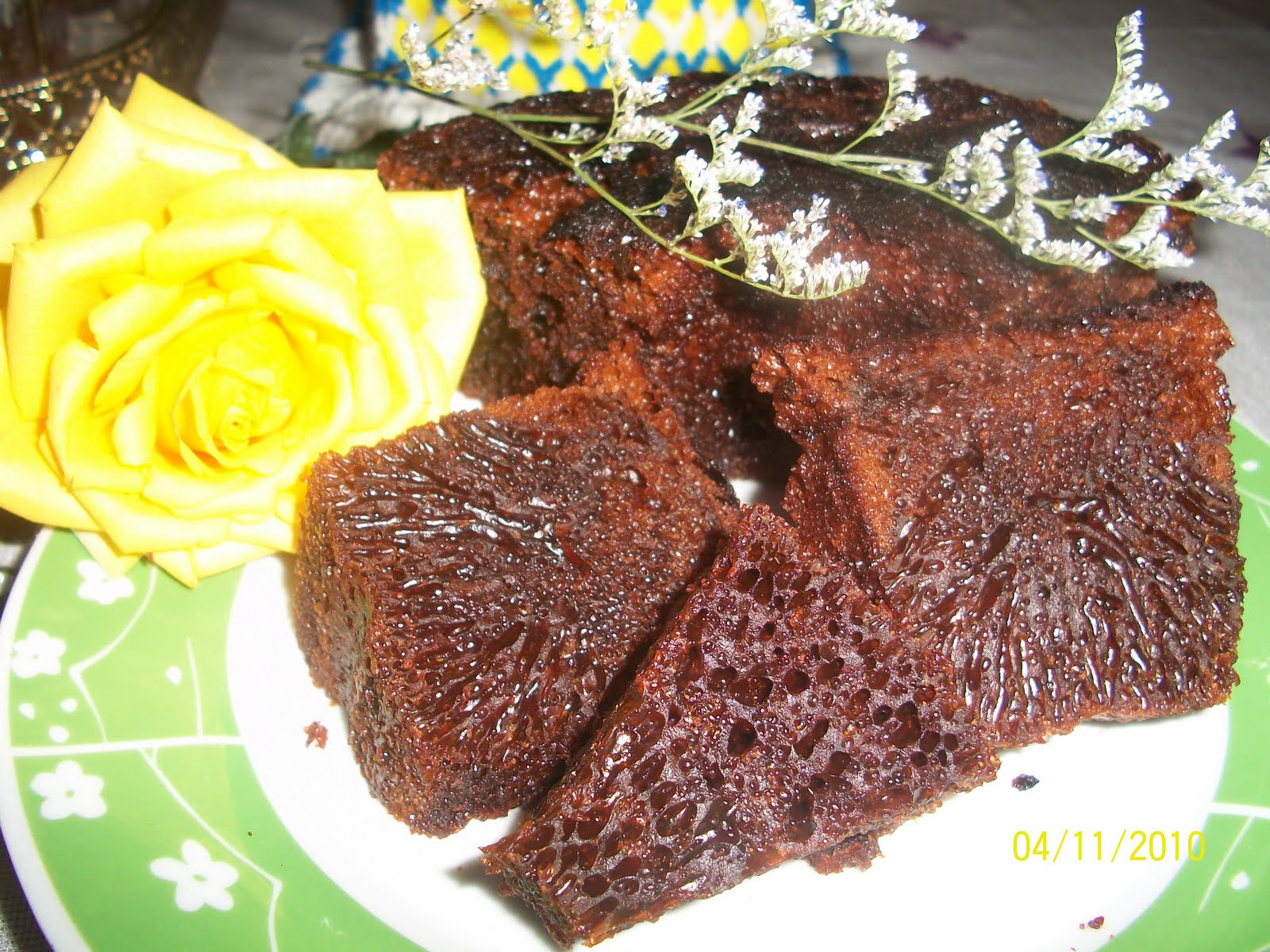 Resepi Kek Gula Hangus Bakar