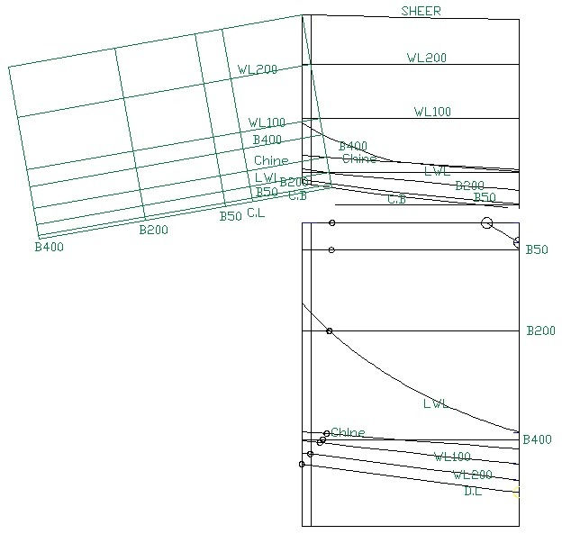 Build it!: Lofting - 4.Angled Flat Transom