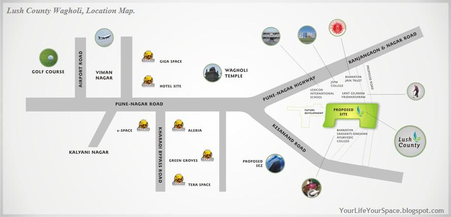 Your Life Your Space: Lush County Wagholi, Bungalows, and Apartments.