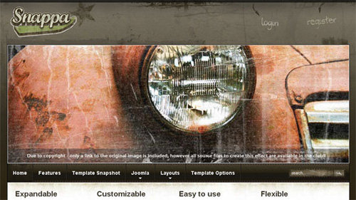 Joomla templates of November 2009