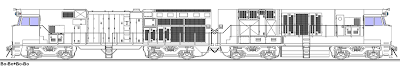 Articulated Diesel Electric Locomotive
