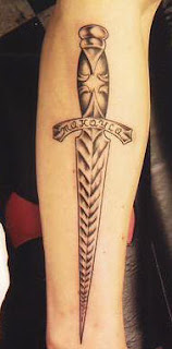 New Dagger Tattoo Designs 2011