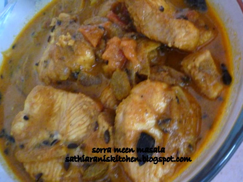 Sathia's Indulgence: Sorra Meen Masala @ Shark Fish Masala