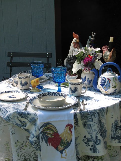 From Cedar Pond to Laughing Dove Farm : Rooster Party!