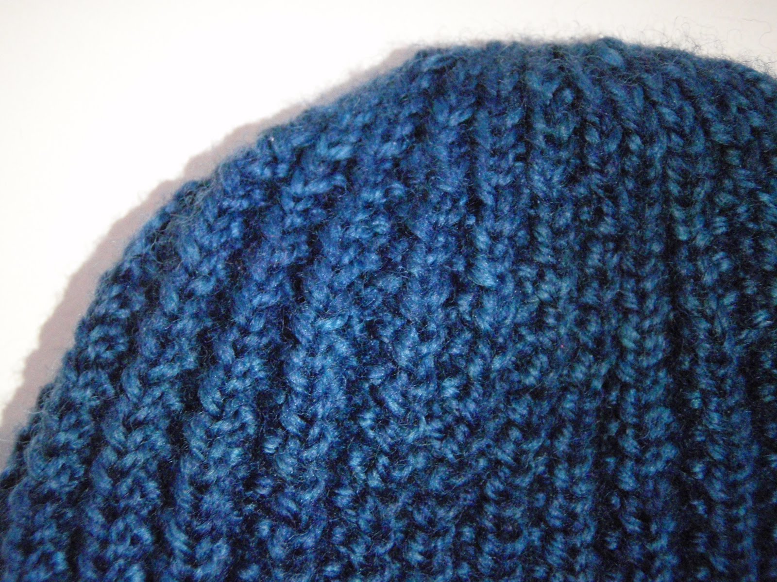 If the knit fits...: FO Friday- Mistake rib hat