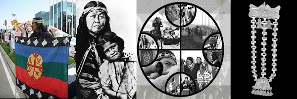 Información Pueblo Mapuche: Bandera y significado de sus colores