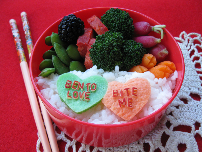 Sonoma Bento: Conversation Hearts Bento