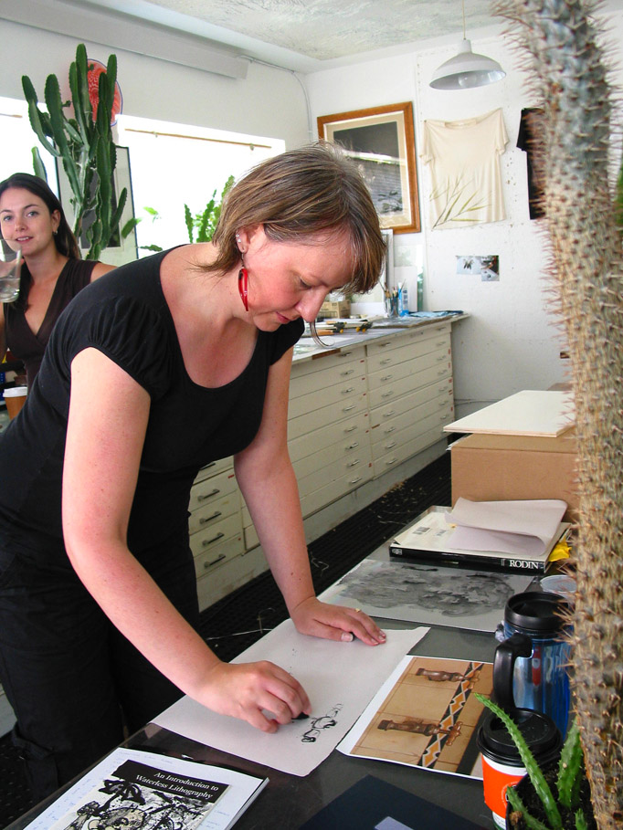 Waterless Lithography Course – New Leaf Editions