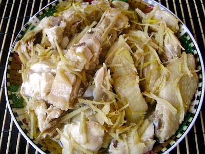 Savories and Sweets by Keyna: Steamed Chicken With Ginger And Wine