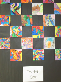 Big Woods Art!: 1st Grade Wassily Kandinsky Quilt