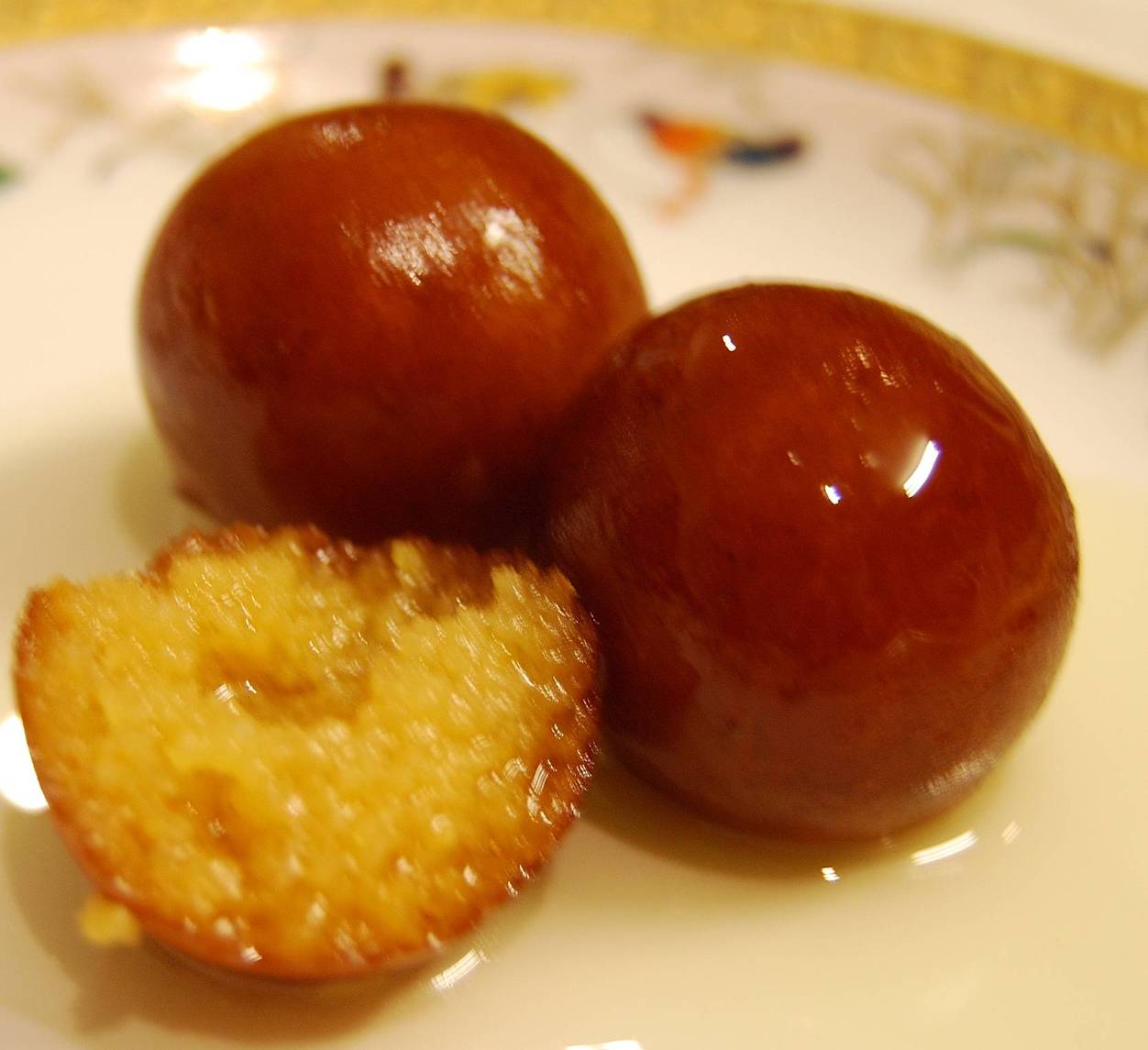 Food from all over the World: One or Two Gulab Jamun