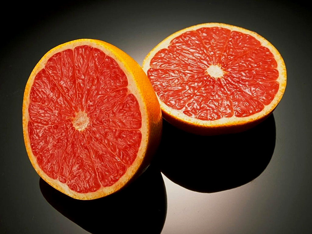Food from all over the World: Beautiful Grapefruit