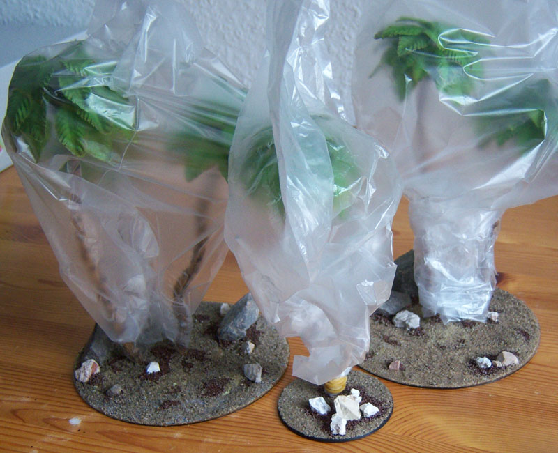 cianty's Tabletop Wargames Blog: Palm Trees & Jungle Sections