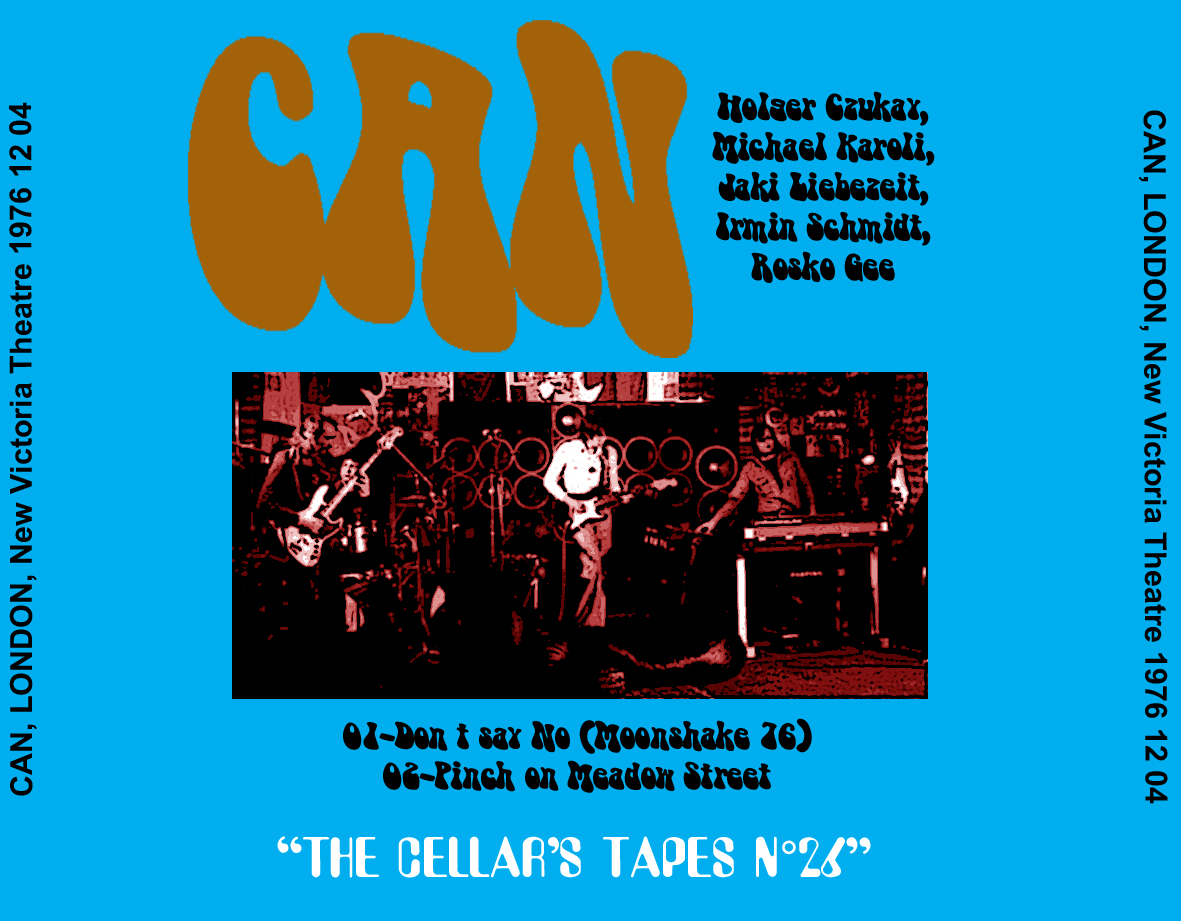 MUSIC ART VCL: Can - Live At New Victoria Theatre, London 12-04-1976