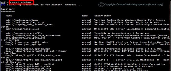 Metasploit | A guide for beginners and newbies. - SecurityHunk