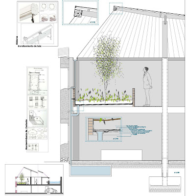 Barrax Sostenible: Sección Constructiva tipo