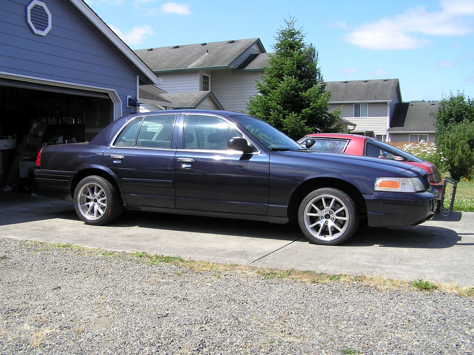 FR500's on an 01 P71 | Tires and Wheels | Crownvic.net