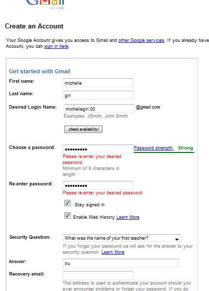How to Create GoogleMail or GMail Account ~ HOW 2 MAKE :: Blogger ...