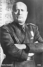 Frase do Dia. Benito Mussolini. ~ Dr. ZEM
