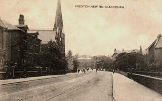 BLACKBURN PAST: The lower part of Preston New Road (x2) - Early 20th ...
