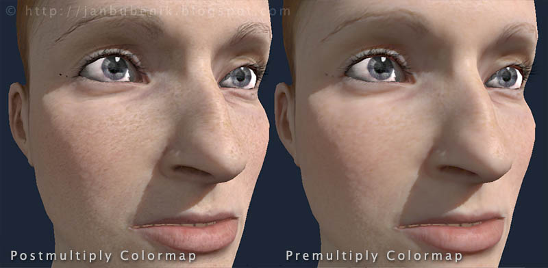 skin shading - texture space diffusion - part 2 | jan bubenik | diploma ...