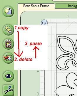 Capadia Designs: More Scout Frames...(and how to change them)