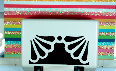 Capadia Designs: Punching a perfect border