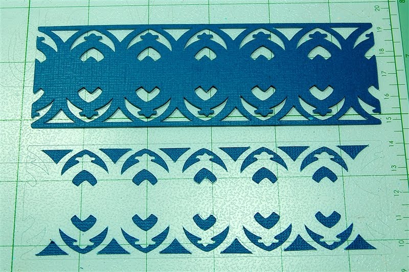 Capadia Designs: Elegant Notecard Border created with Reminisce Accents