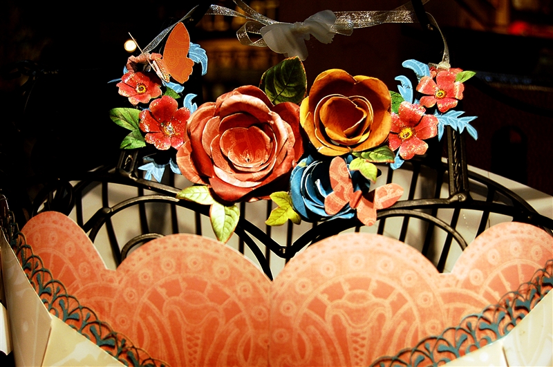 Capadia Designs: Paper Roses (and fabulous dresses....)